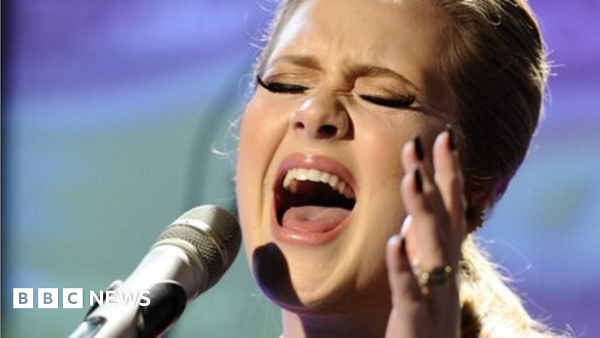 Adele equals chart music record - BBC News