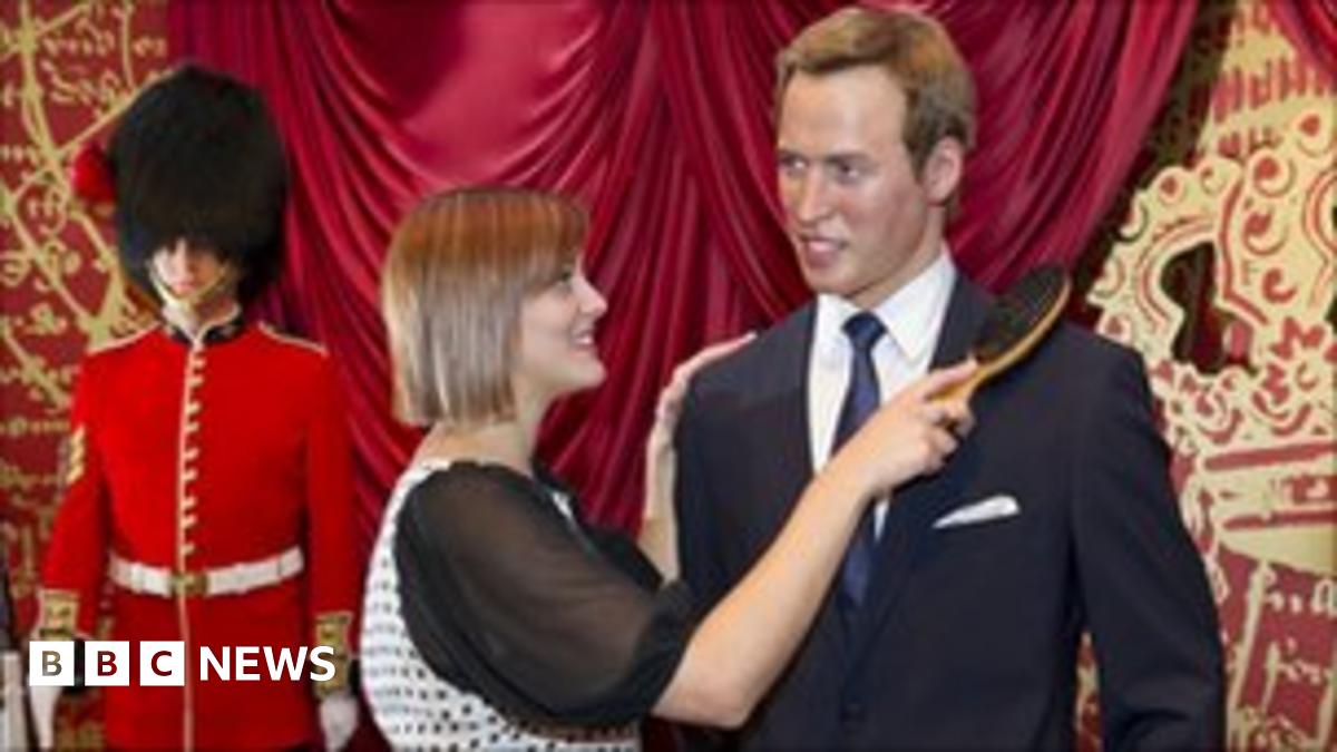 Prince William's waxwork given pre-wedding makeover - BBC News