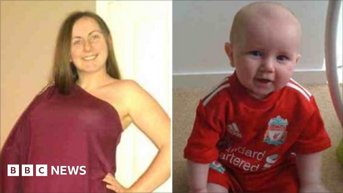 Donna Marie Coyle and toddler Noah McLeod die in crash - BBC News