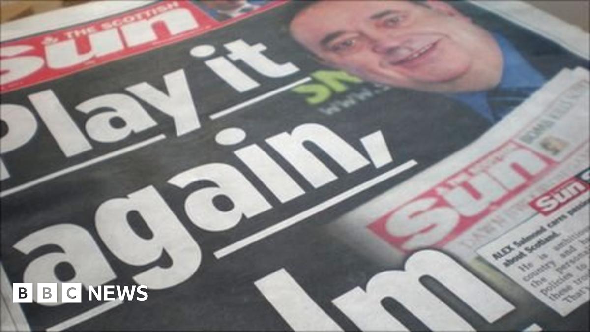 Scottish election: How important is the Sun's support? - BBC News