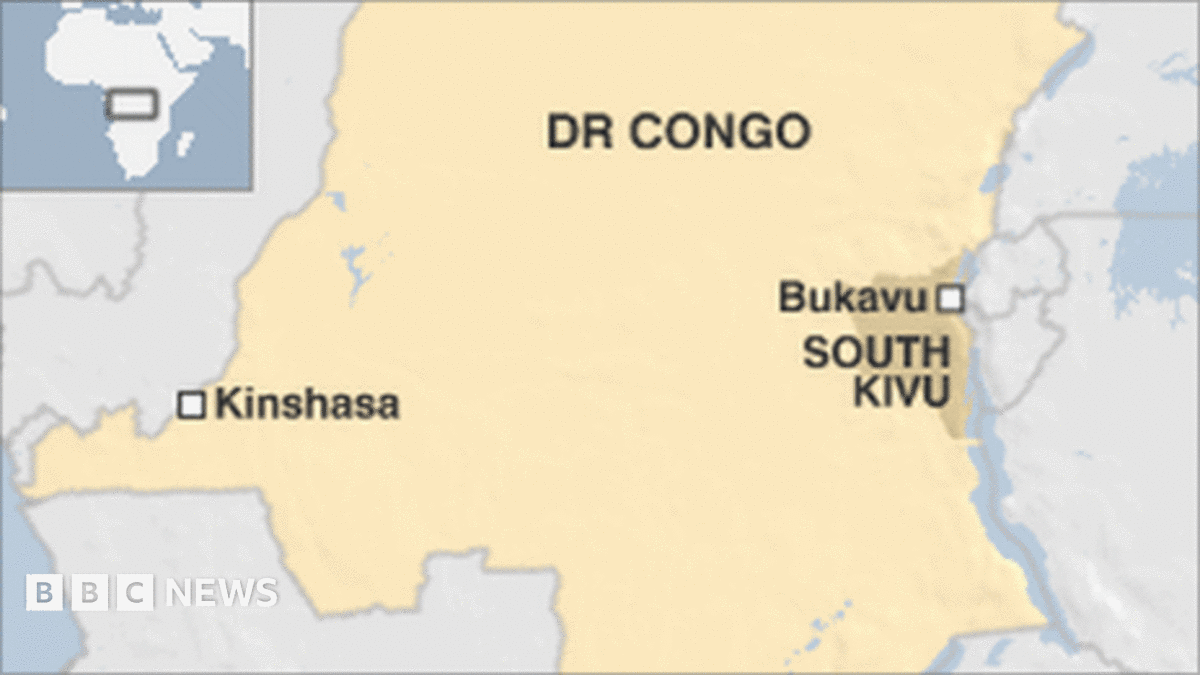 DR Congo ferry capsizes on Lake Kivu, killing dozens - BBC News