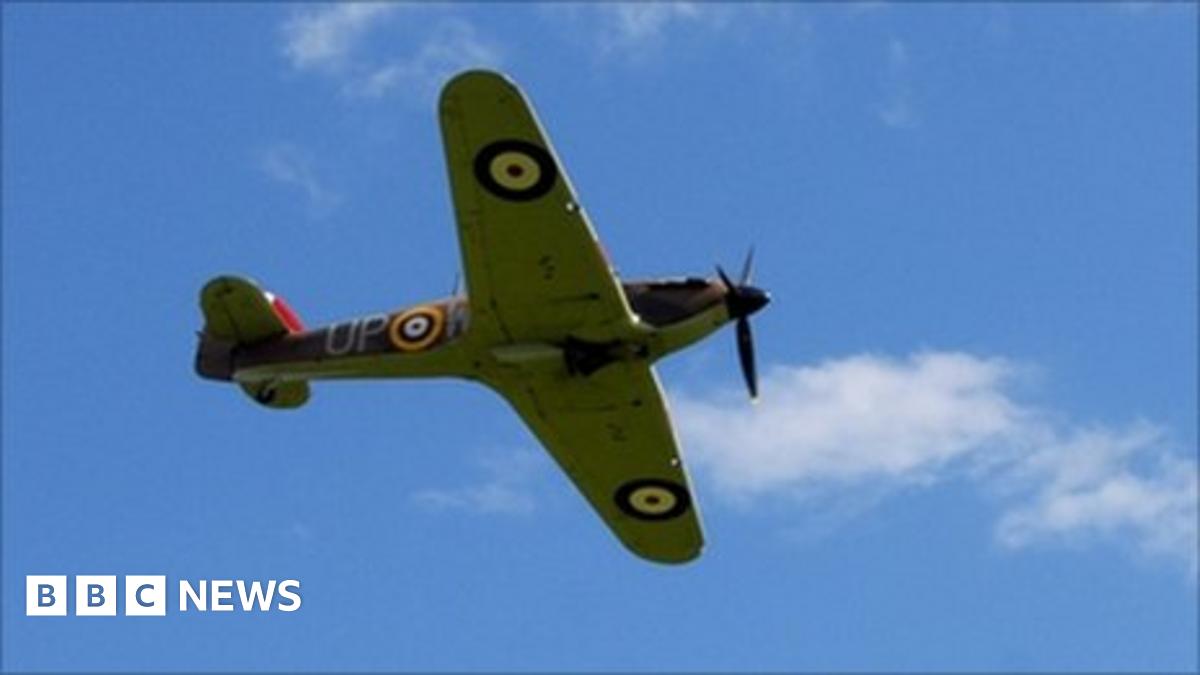 Hurricane marks Hull Blitz 70th anniversary - BBC News