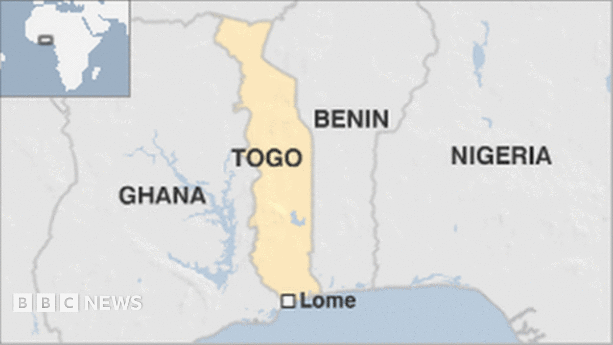Togo: '36 dead' after boats capsize east of Lome - BBC News