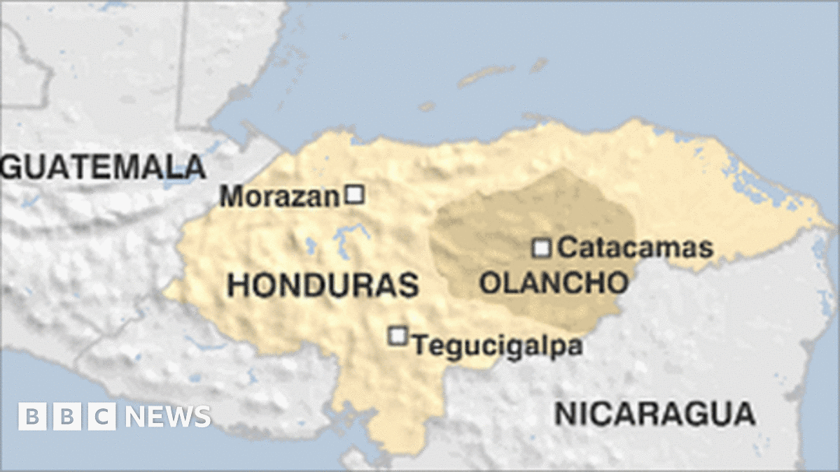 Honduras police kill six in drug gang clash - BBC News
