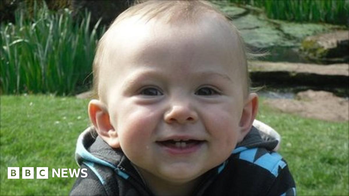 Bridgend baby's first birthday after operation in womb - BBC News