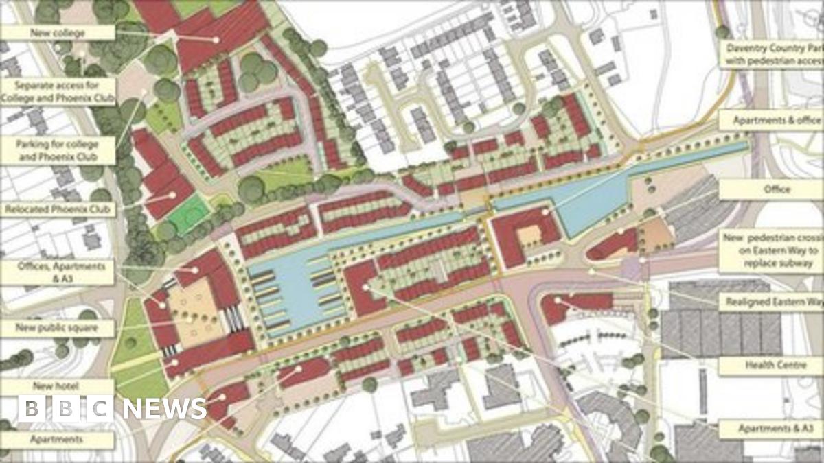 Council submits plan plan for 300 new homes in Daventry - BBC News