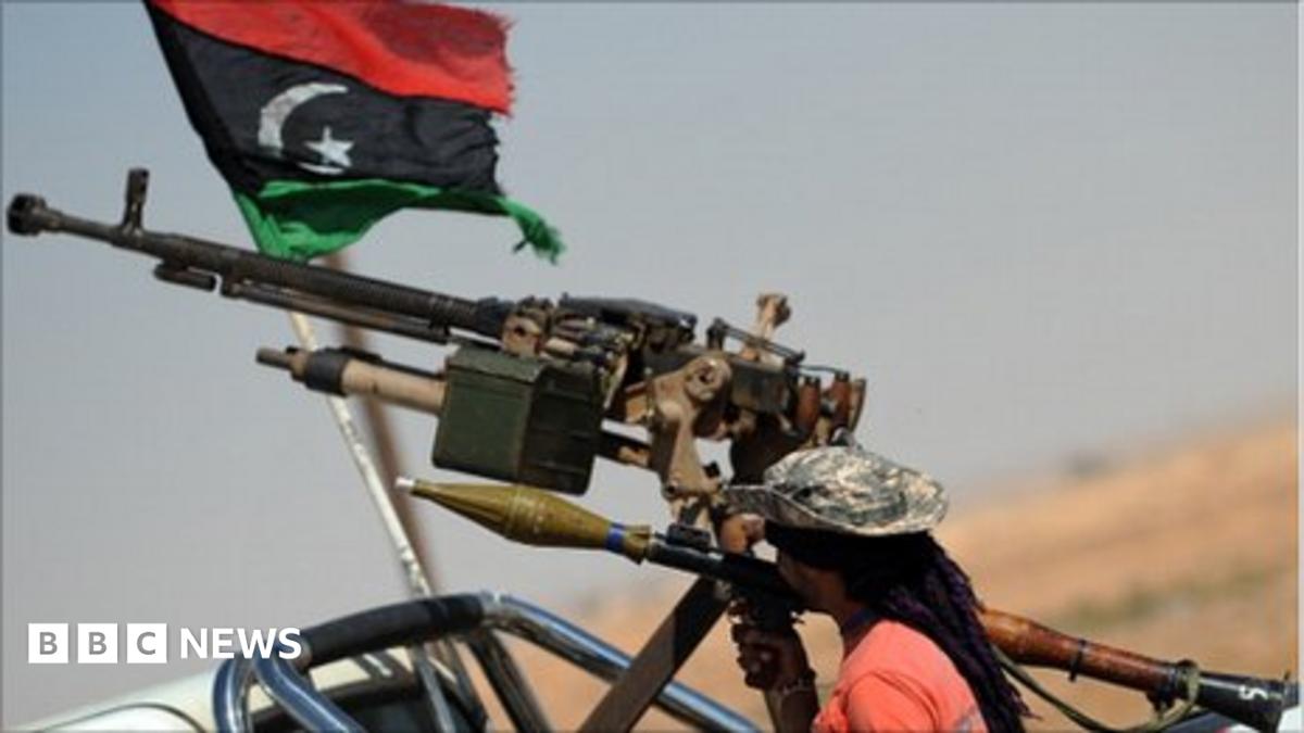 Sanctions are strangling us says a leading Libyan rebel - BBC News