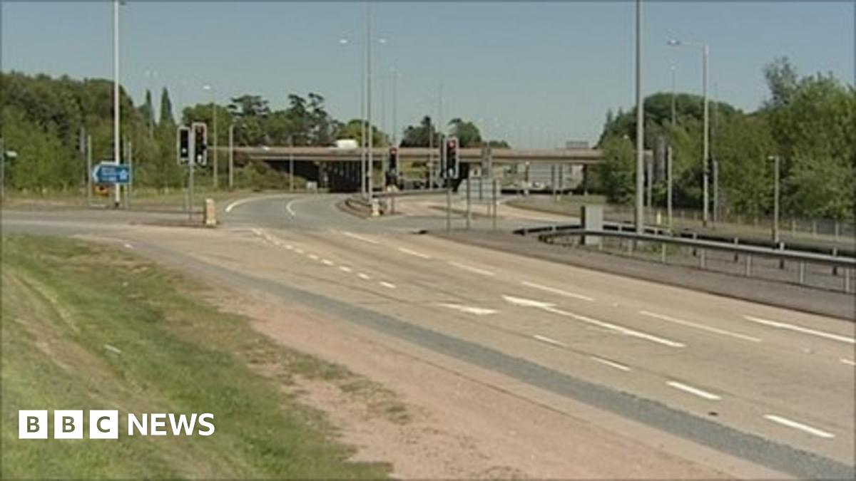 Devon's M5 Junction 29 works begin - BBC News