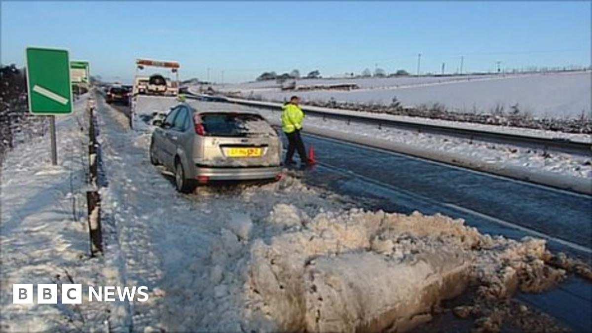 A30 in Devon winter damage repairs start in June - BBC News