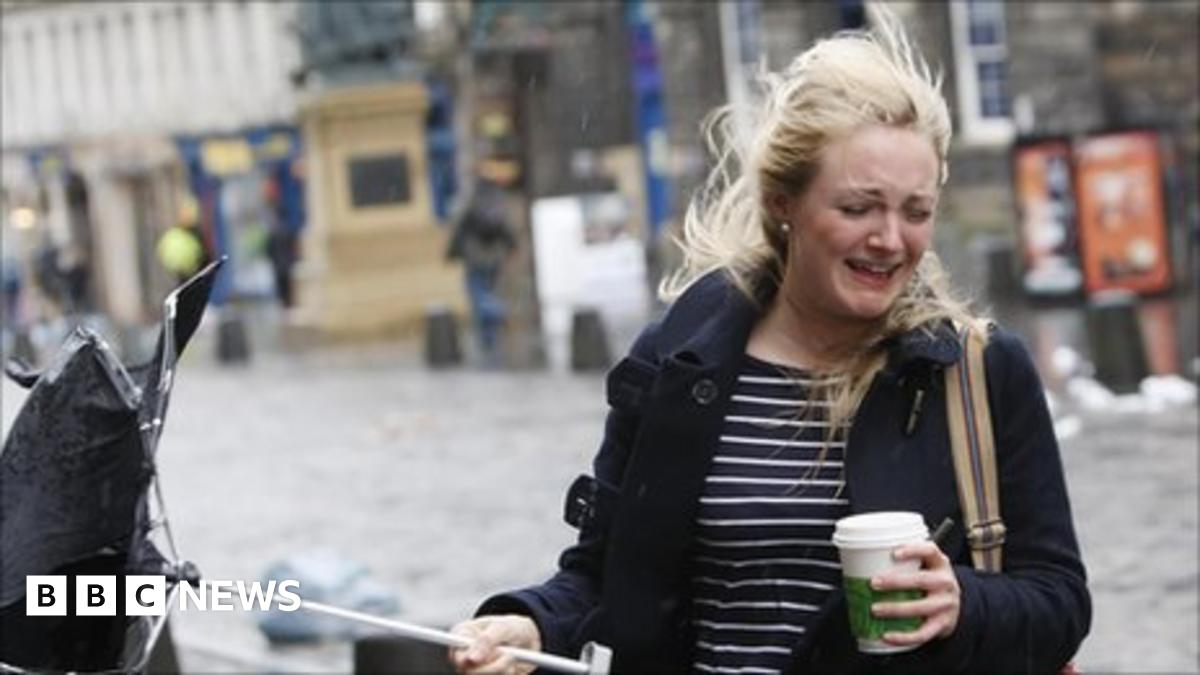 Rainfall in Scotland well above average for May - BBC News