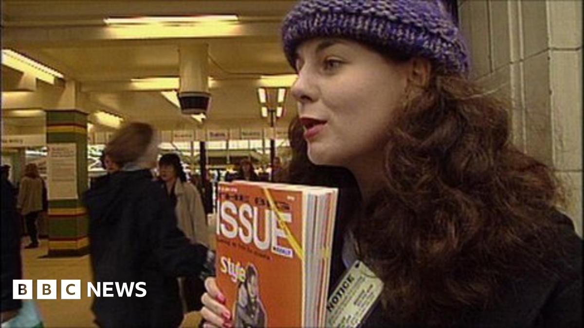 Big Issue sellers will use iPhones to report the news - BBC News