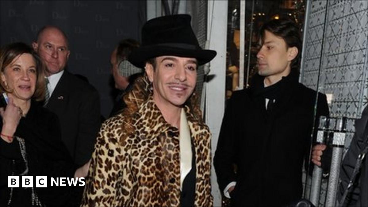 John Galliano: Rise and fall of a tormented celebrity - BBC News