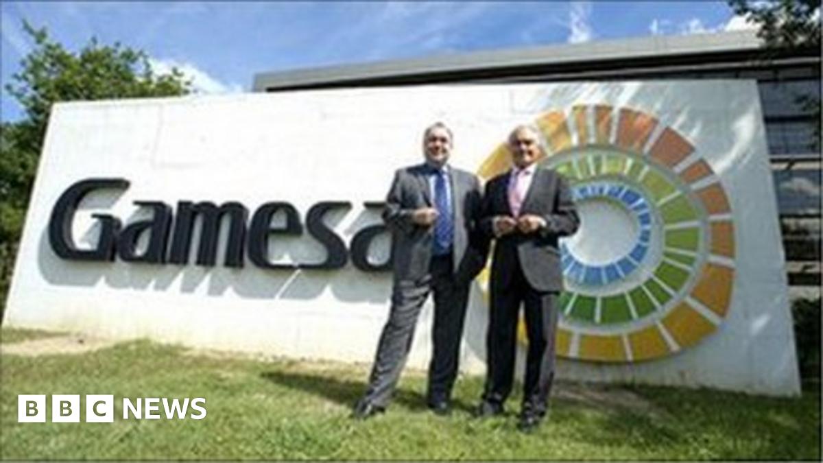 Spanish firm Gamesa chooses Strathclyde Business Park - BBC News