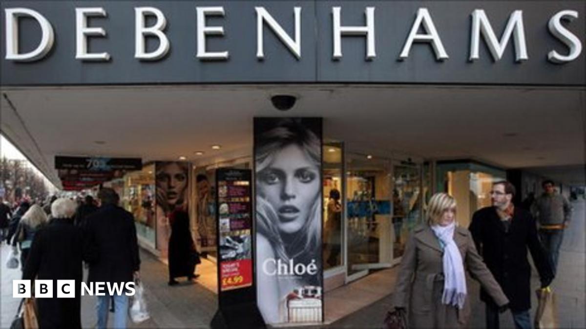 Debenhams boosted by cosmetics sales - BBC News