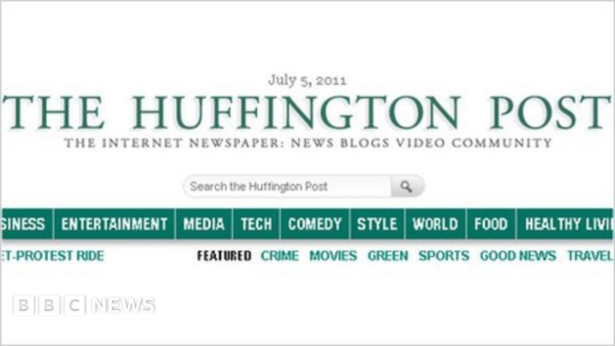 Huffington Post launches UK edition - BBC News