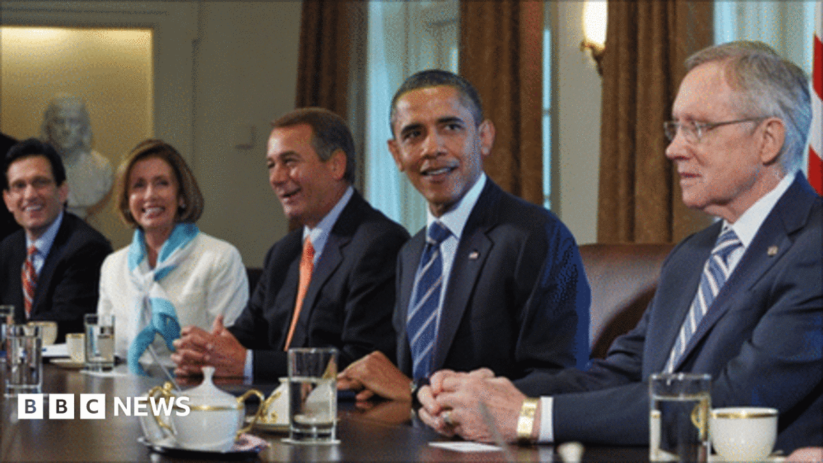 US debt limit: Obama says sides are 'still far apart' - BBC News