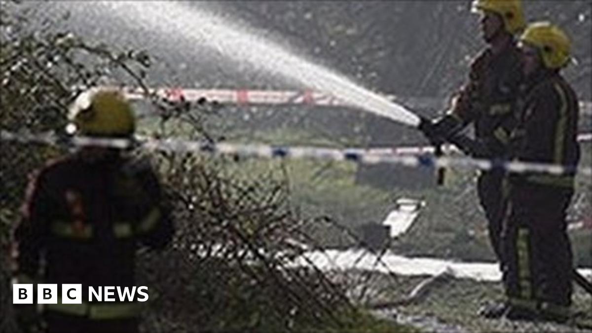 Flats in Larne damaged in arson attack - BBC News