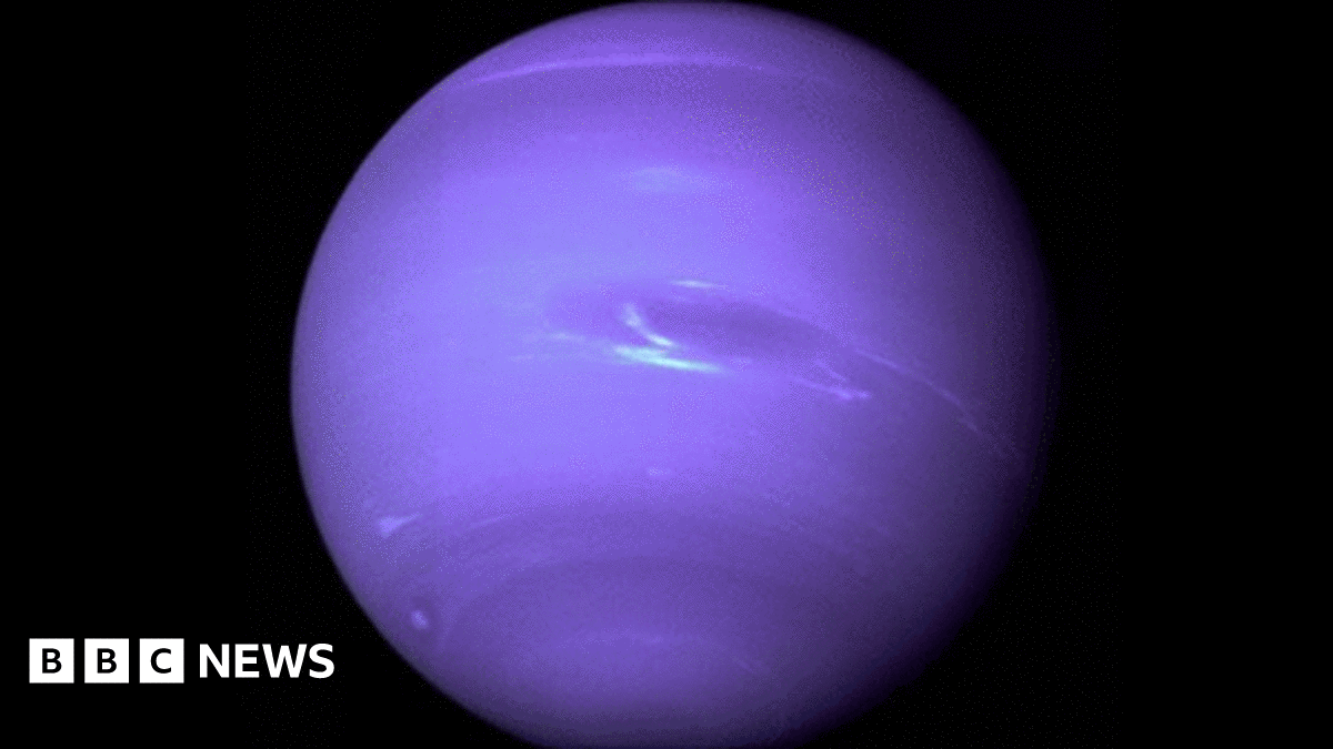 Neptune's birthday and a beautiful piece of maths - BBC News
