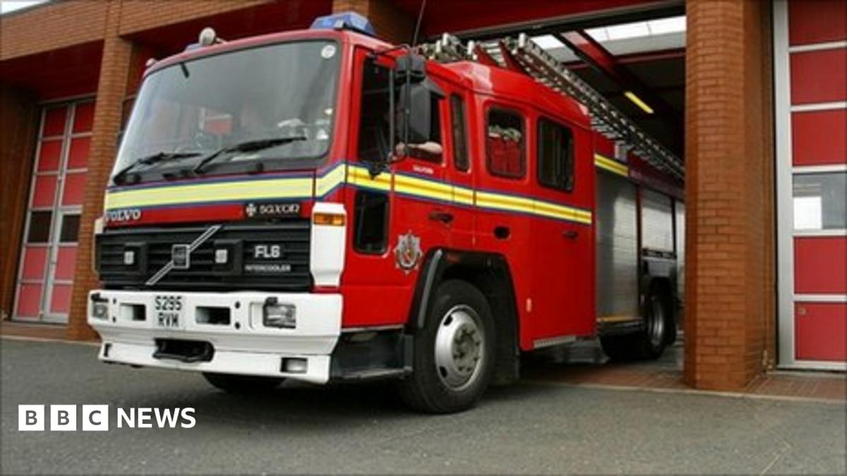 Alsager Town Football Club hit by fire - BBC News