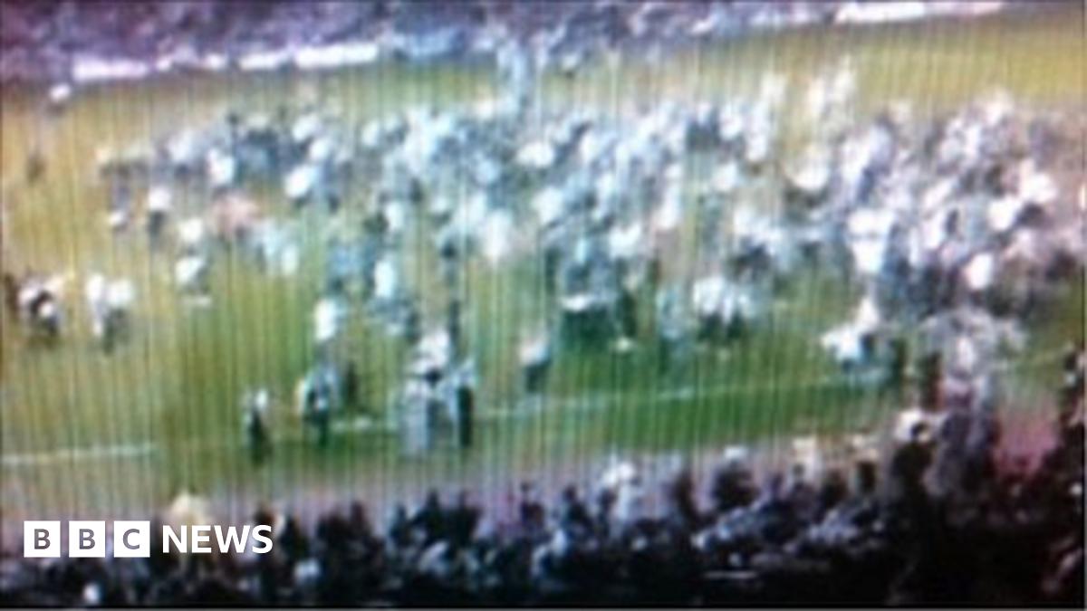 Charges over Darlington versus Newcastle pitch invasion - BBC News