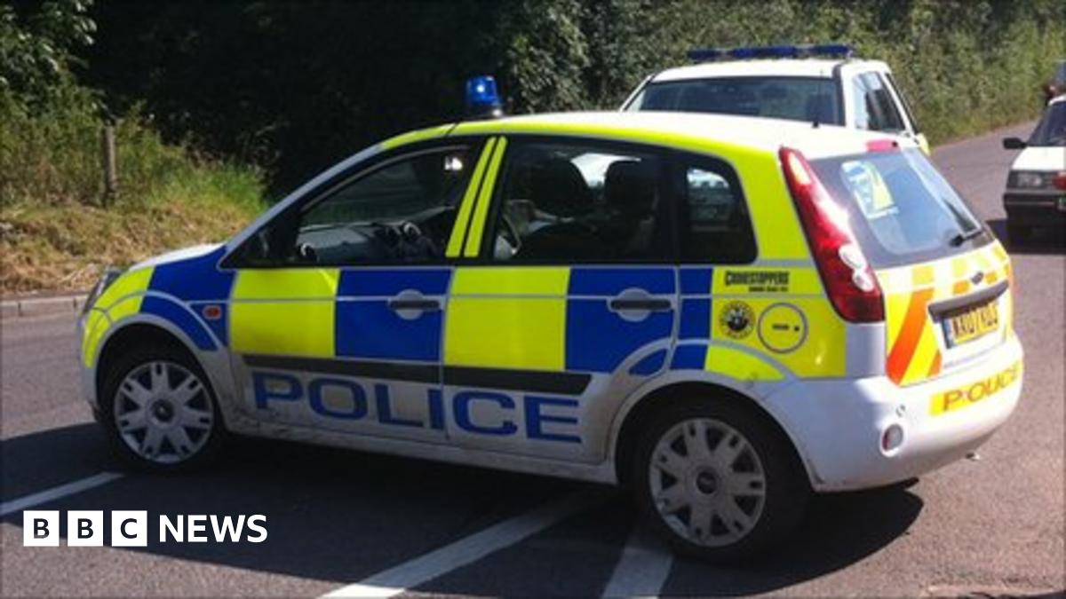 Thieves smash Matson building site gates with forklift - BBC News