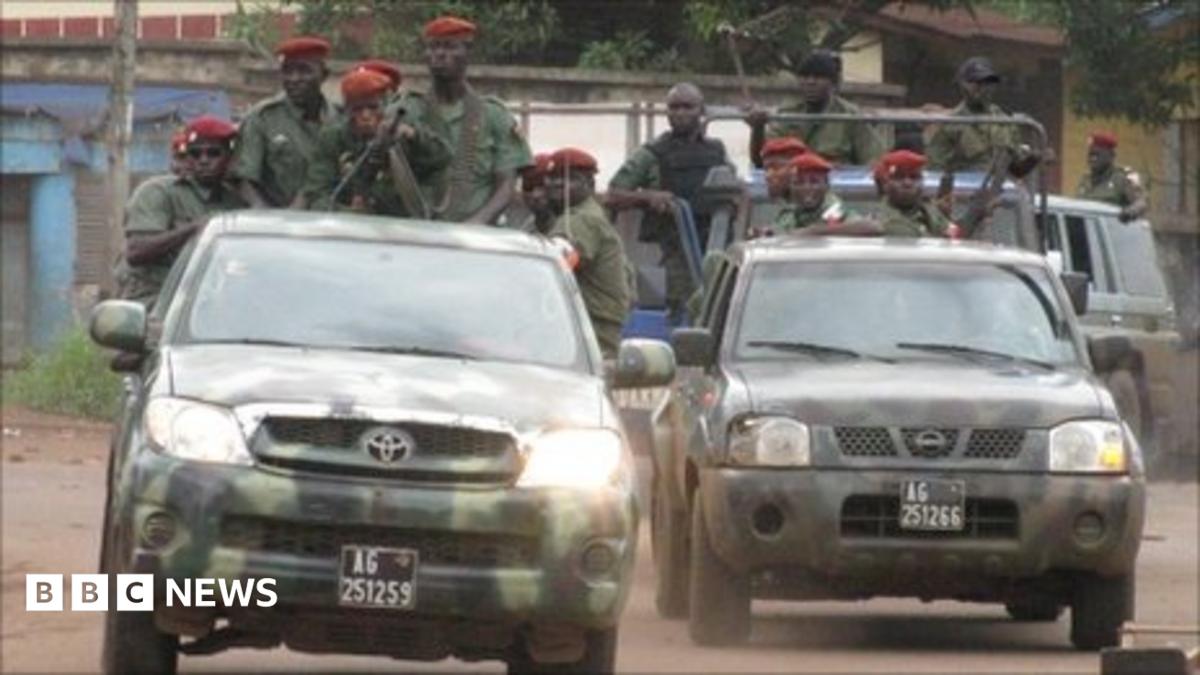 Guinea soldiers arrested for attack on president's home - BBC News