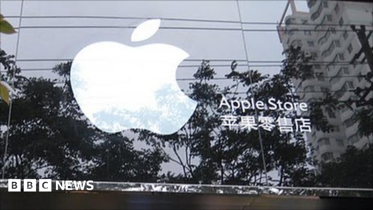 Fake Apple stores found in Kunming city, China - BBC News