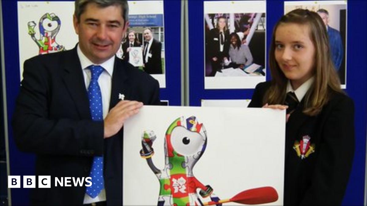 2012 Olympic mascot Wenlock redesigned by Essex girl - BBC News