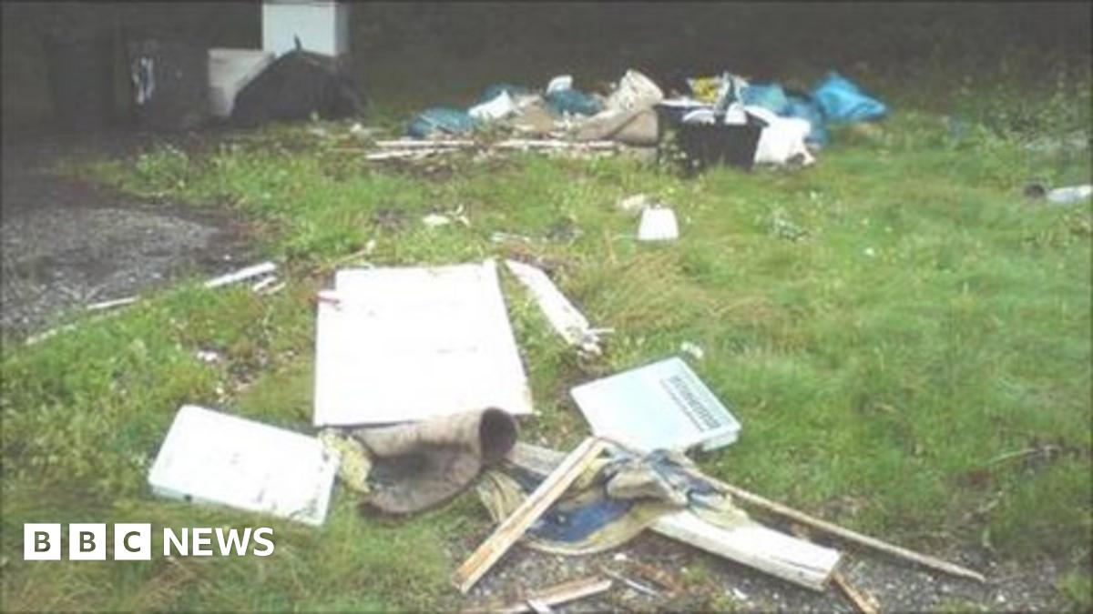 Fly-tipping 'costs taxpayers £40m a year' - BBC News