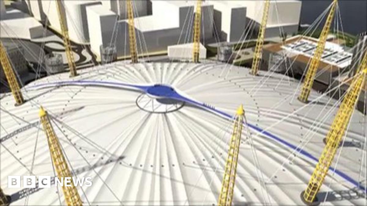 Rooftop walkway above Greenwich O2 approved - BBC News