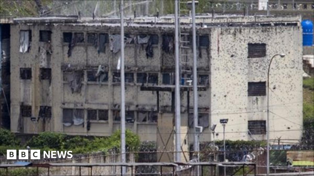 Venezuela plans 'to release 40% of prisoners' - BBC News
