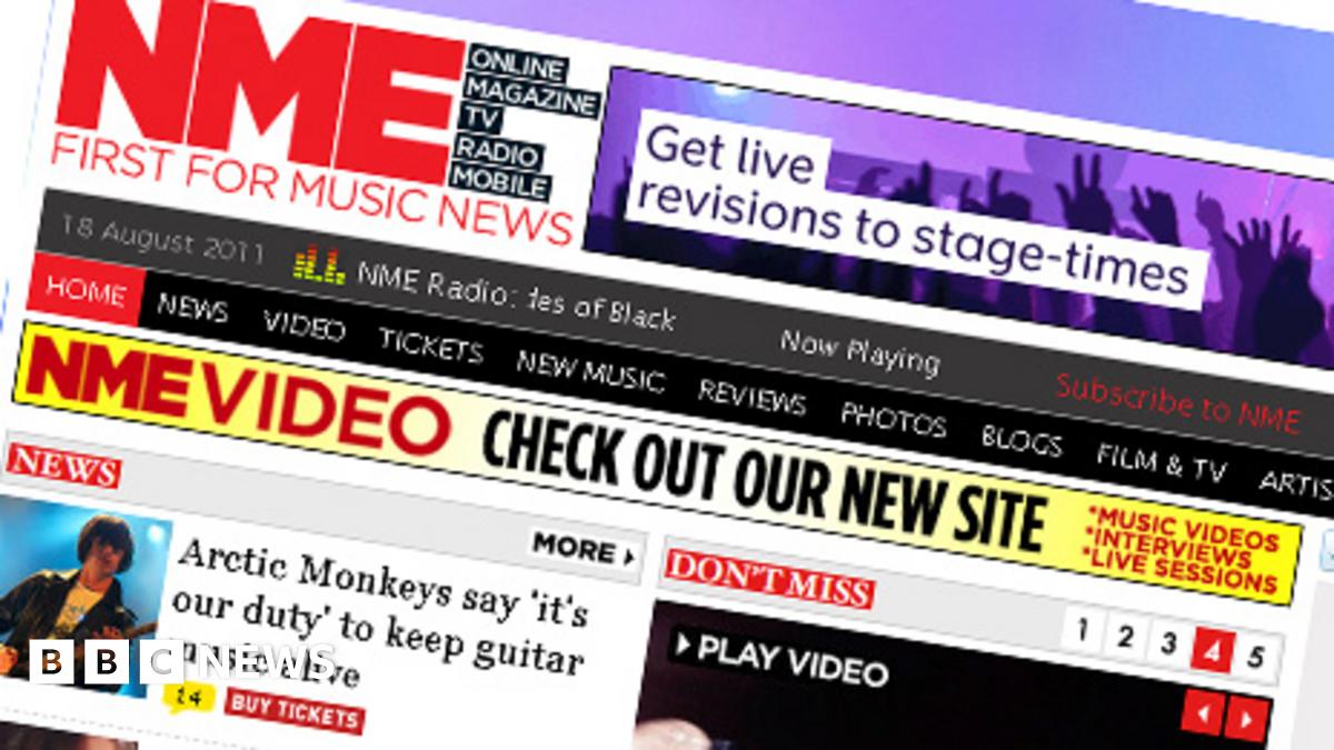 NME magazine sales continue to decline - BBC News