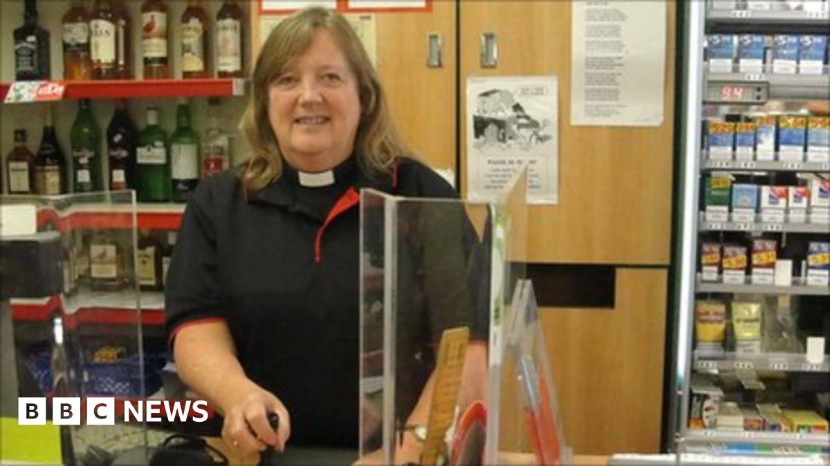 Juggling roles as Offenham's postmistress and priest - BBC News