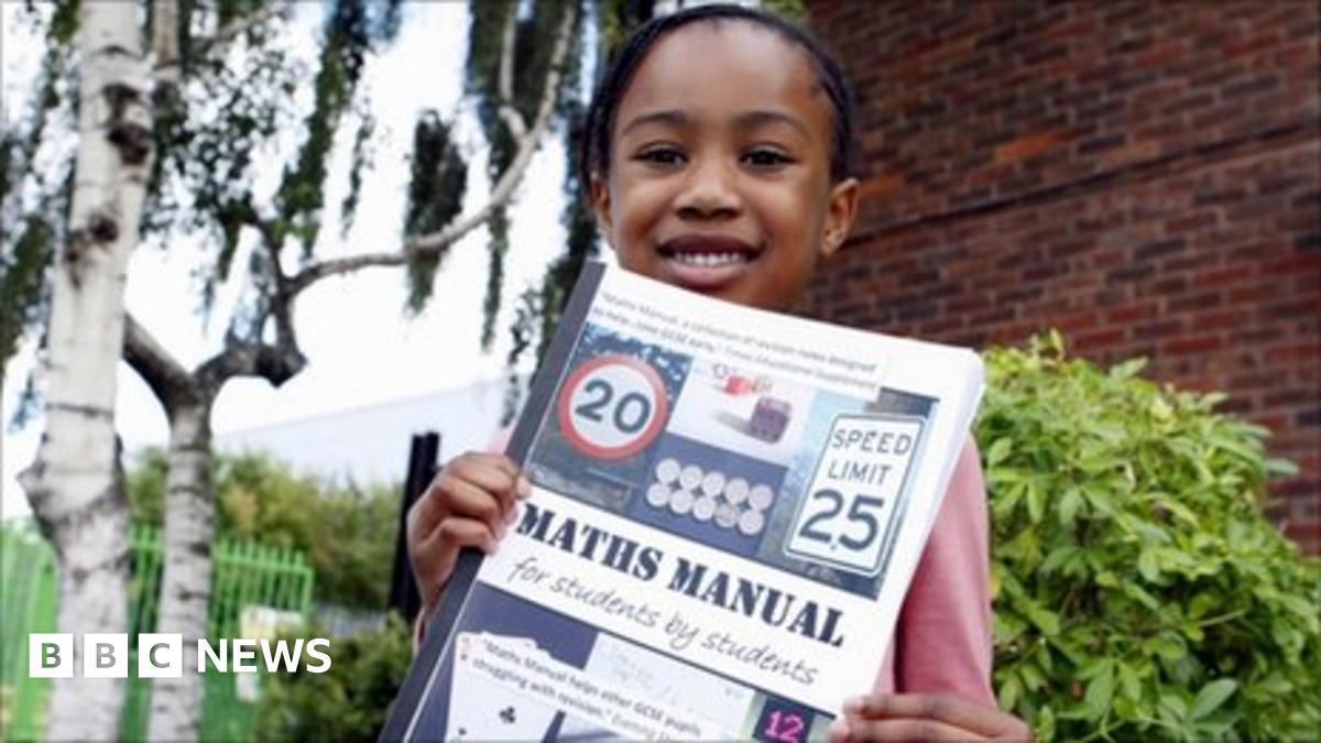 GCSE results: Deborah Thorpe aged 6 passes GCSE maths - BBC News