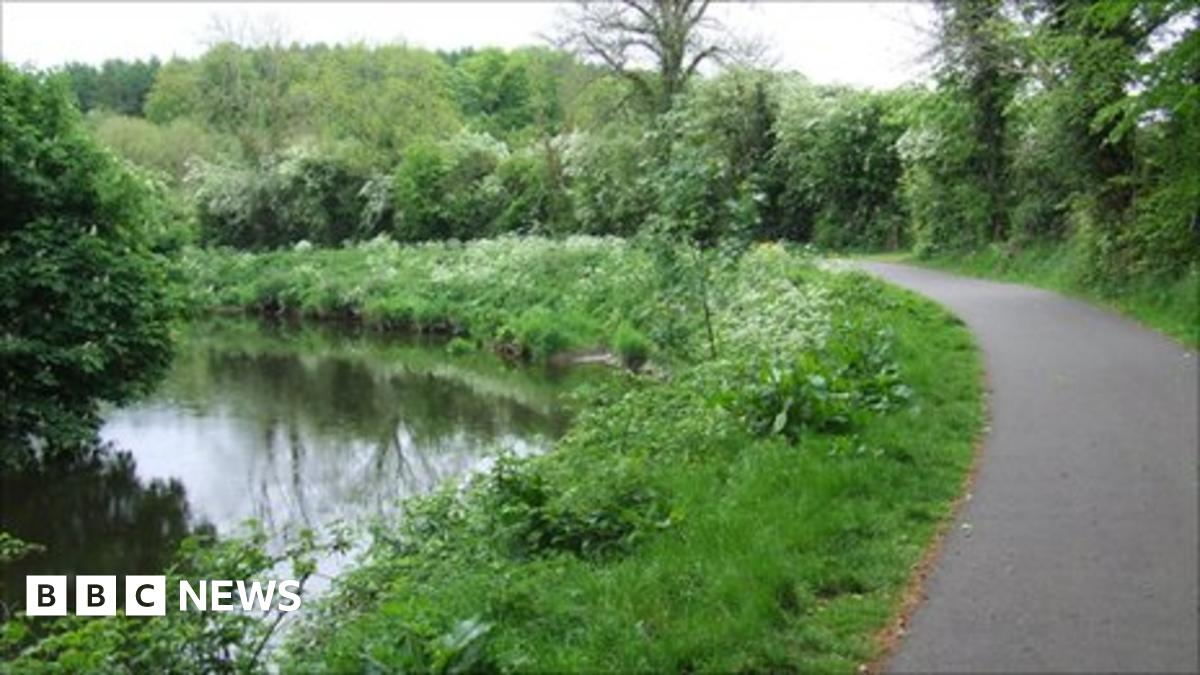 Cyclists and walkers urged to share Lagan Towpath - BBC News