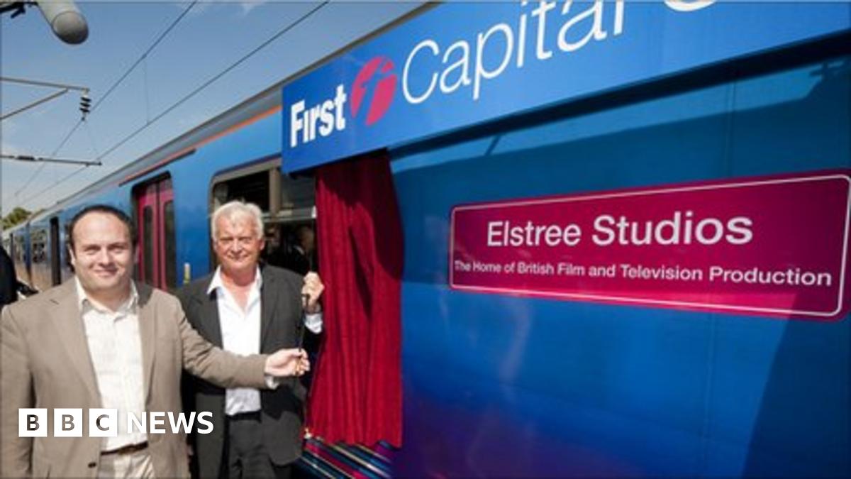 Elstree Studios honoured with train naming ceremony - BBC News
