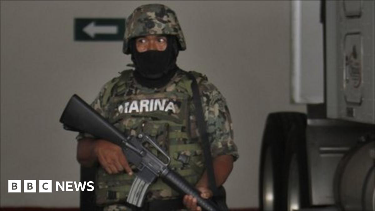Mexico navy smashes Zetas cartel communications network - BBC News