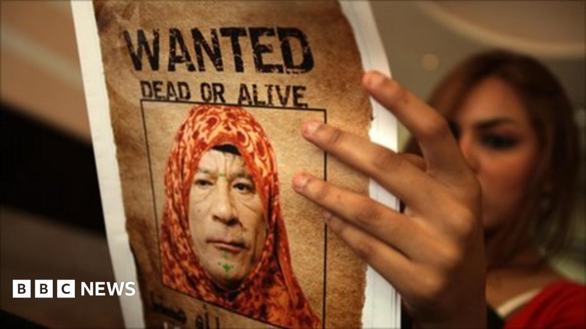 Libyan dilemma over justice for Gaddafi era - BBC News