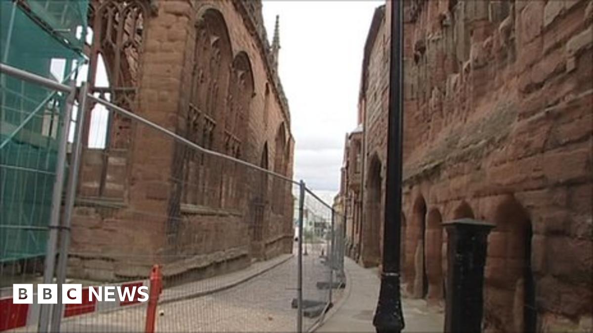 Coventry cathedral ruins in danger of collapse - BBC News
