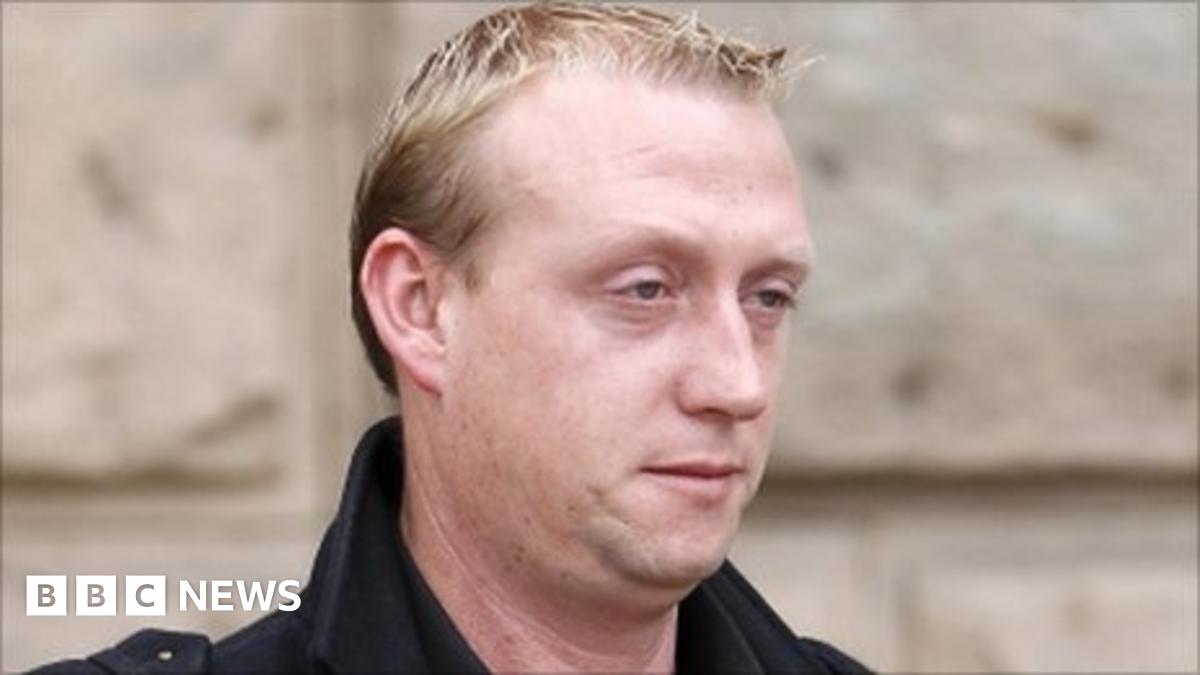 PC Myles Hughes jailed for lying under oath - BBC News