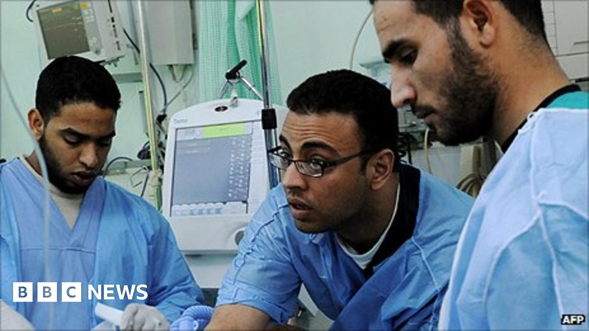 My unexpected trip to a Libyan hospital - BBC News