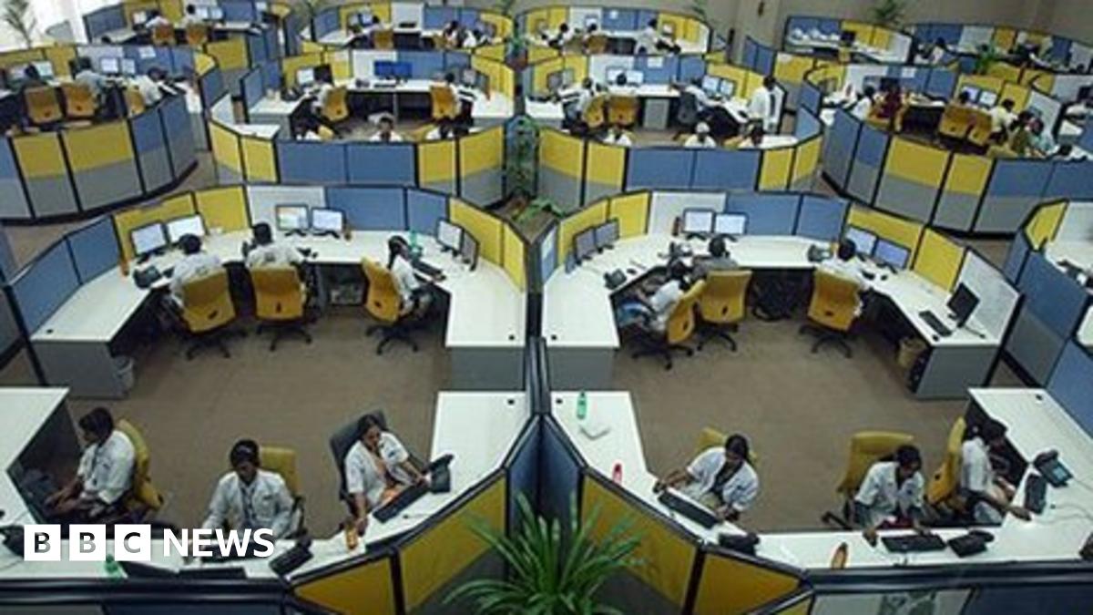 India's call centre growth stalls - BBC News