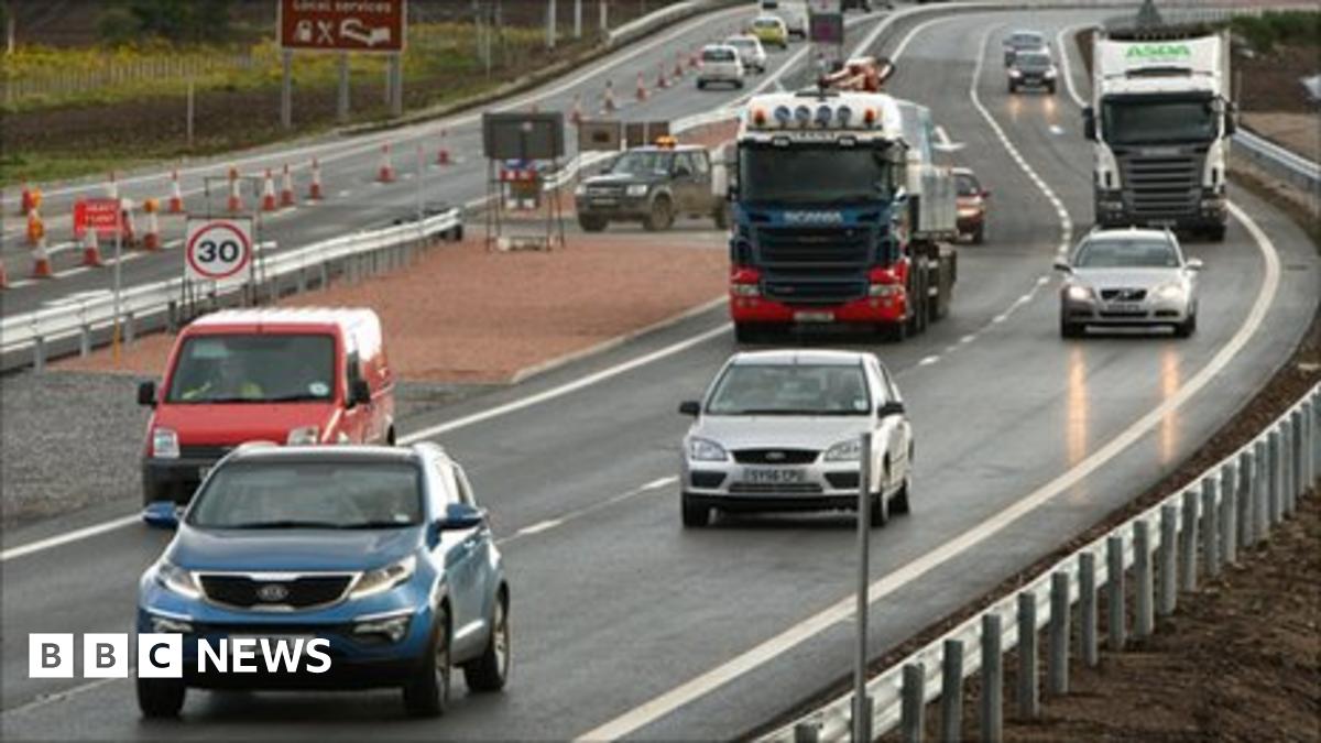A9 Inverness to Perth carriageway upgrade to start early - BBC News