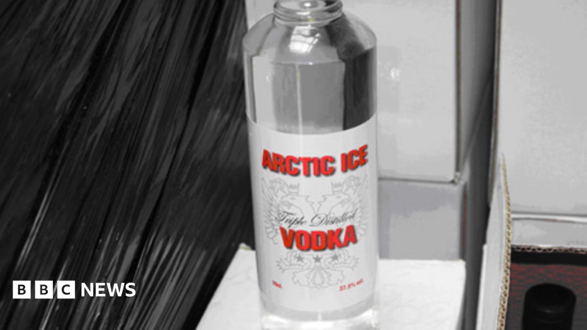 Warning over fake Arctic Ice vodka in Birmingham - BBC News