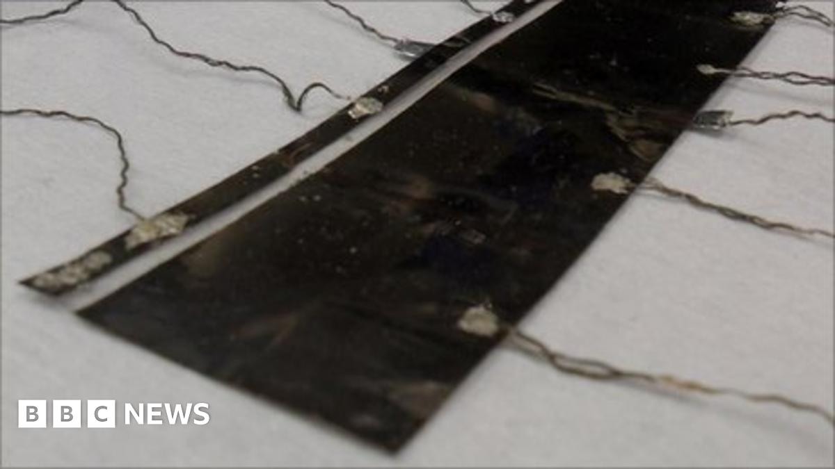'Flying carpet' of conductive plastic takes flight - BBC News