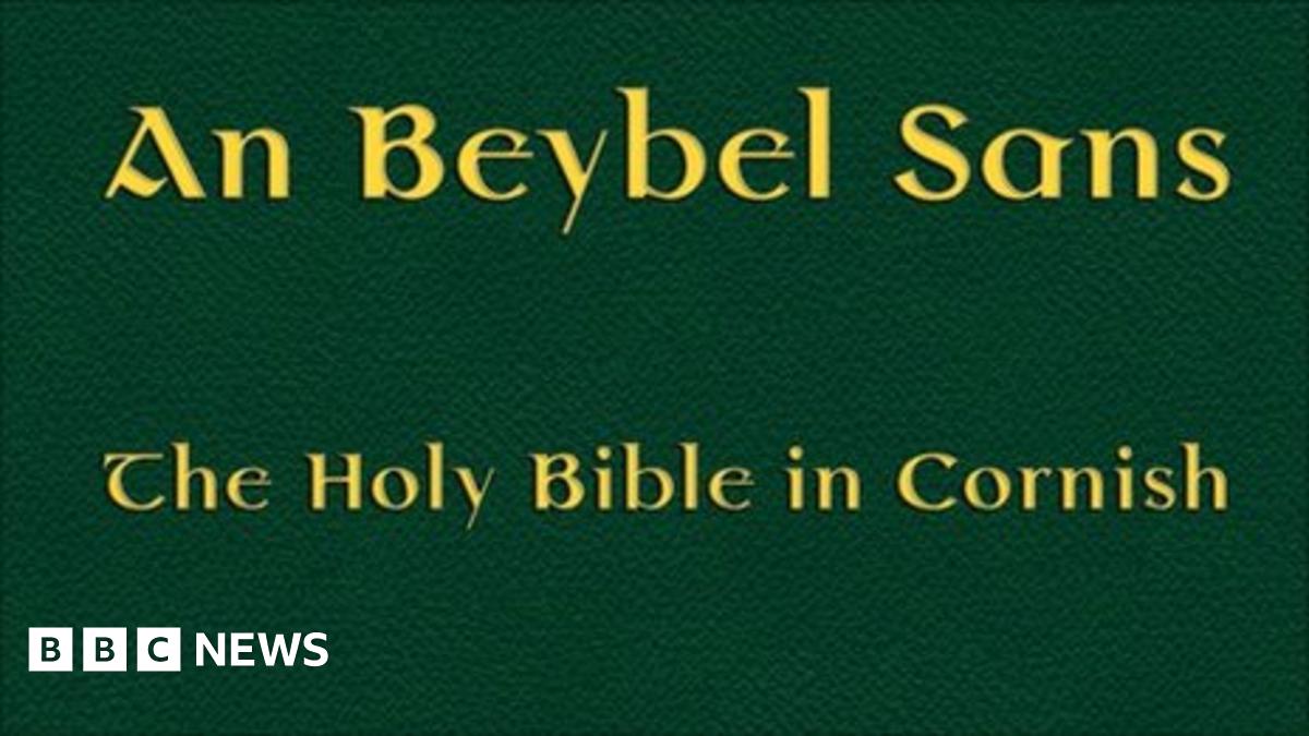 Cornish translation of Bible's Old Testament - BBC News