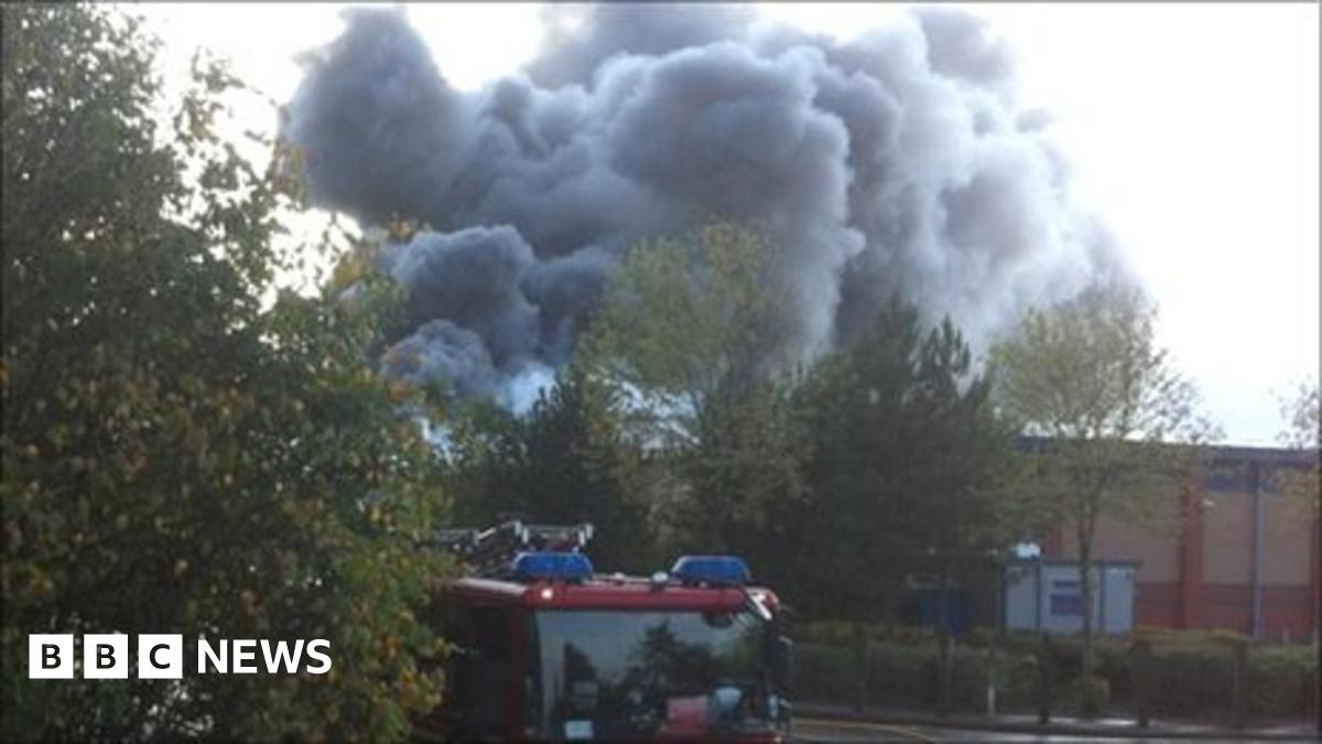 Dunelm Mill fire: Crews called to Coventry retail park - BBC News