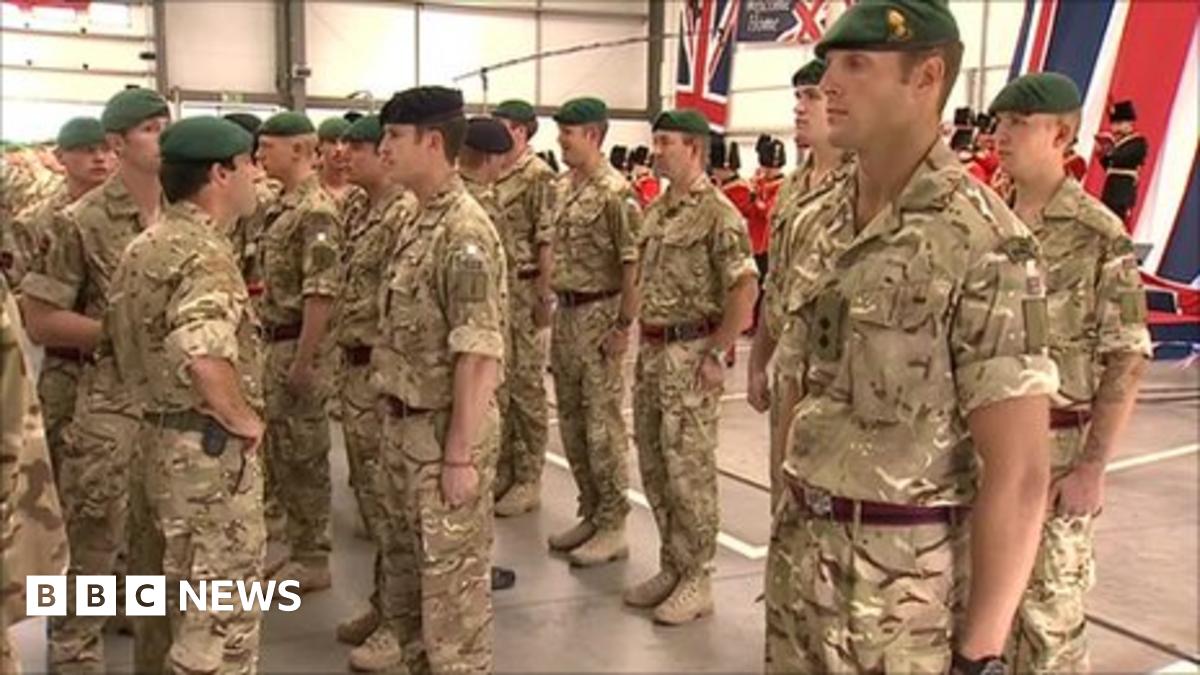 Devon commandos get Afghanistan medals - BBC News