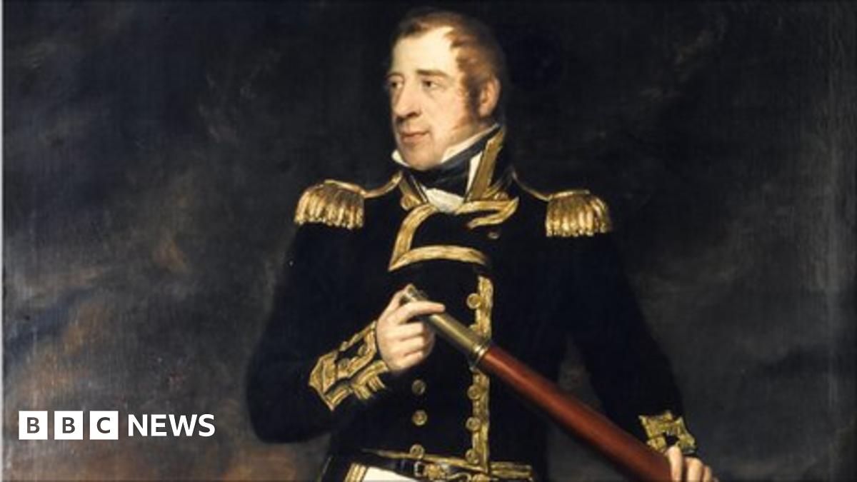 Admiral Cochrane artefacts go on display for first time - BBC News
