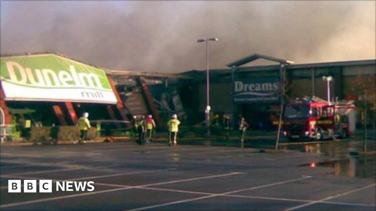 Dunelm Mill fire out but cause still unknown - BBC News